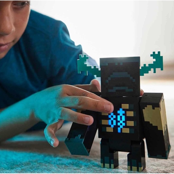 Mattel | Toys | Mattel Minecraft Warden Action Figure With Lights ...